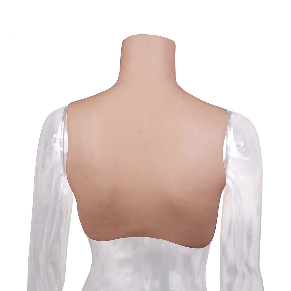 Natural Realistic Silicone Breast Plate (B Cup) - Queerks™