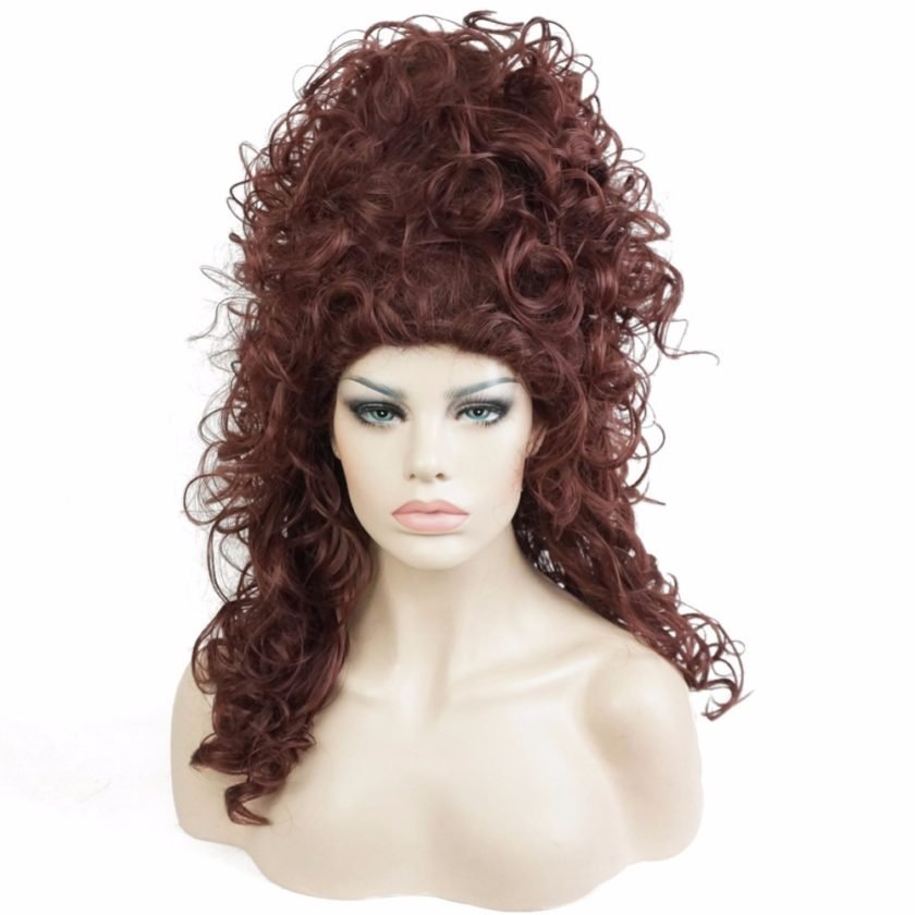 Tall & Long Curly Auburn Wig For Drag Queens - Queerks™