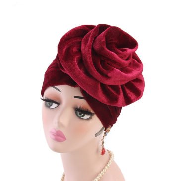 Elegant Velvet Turban Hat (5 Colors) - Queerks™