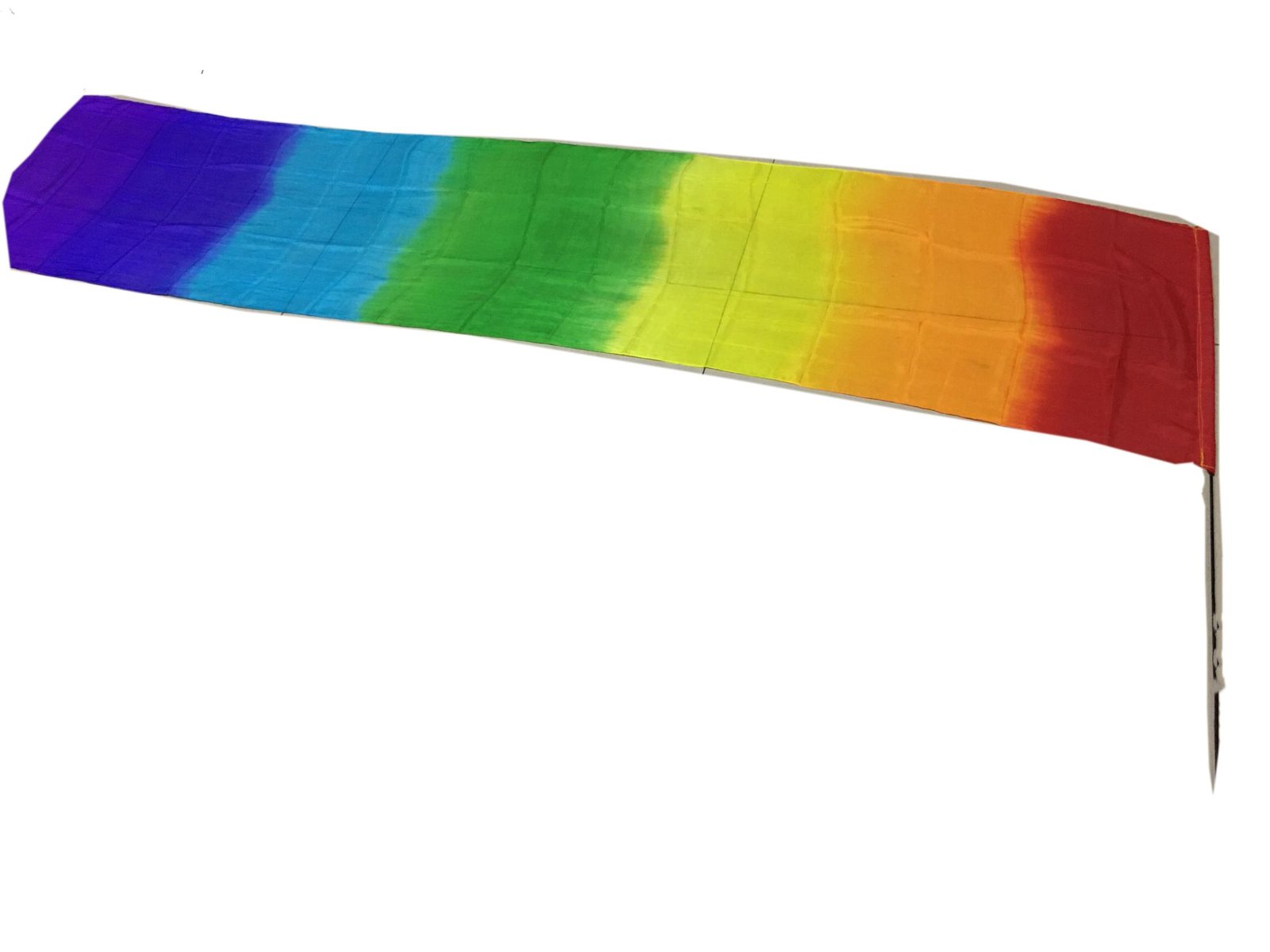 Gay Pride Rainbow Long Silk Streamer Flag (250x56cm) - Queerks™
